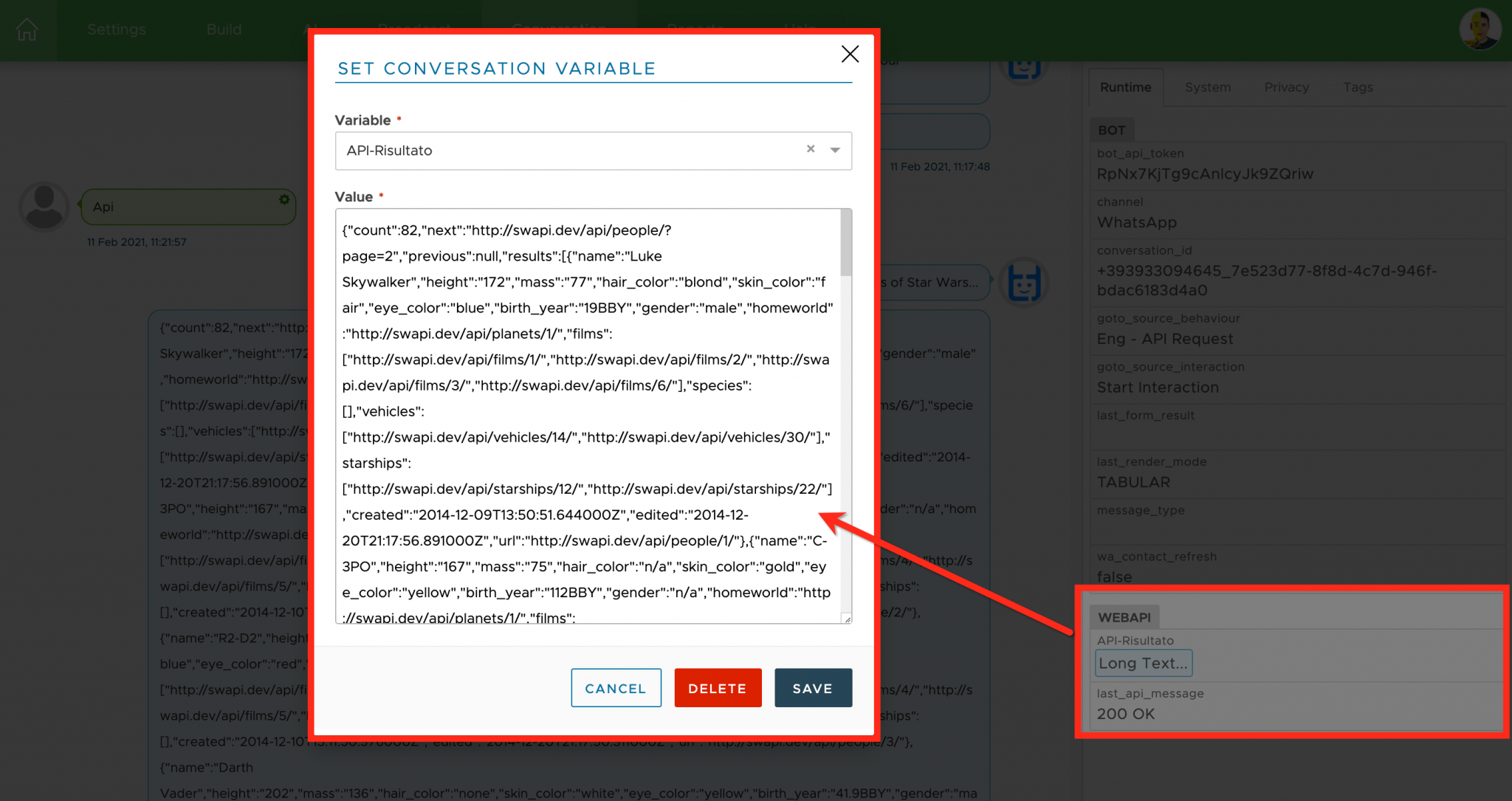 How to make chatbot API calls to integrate other services | Video Course